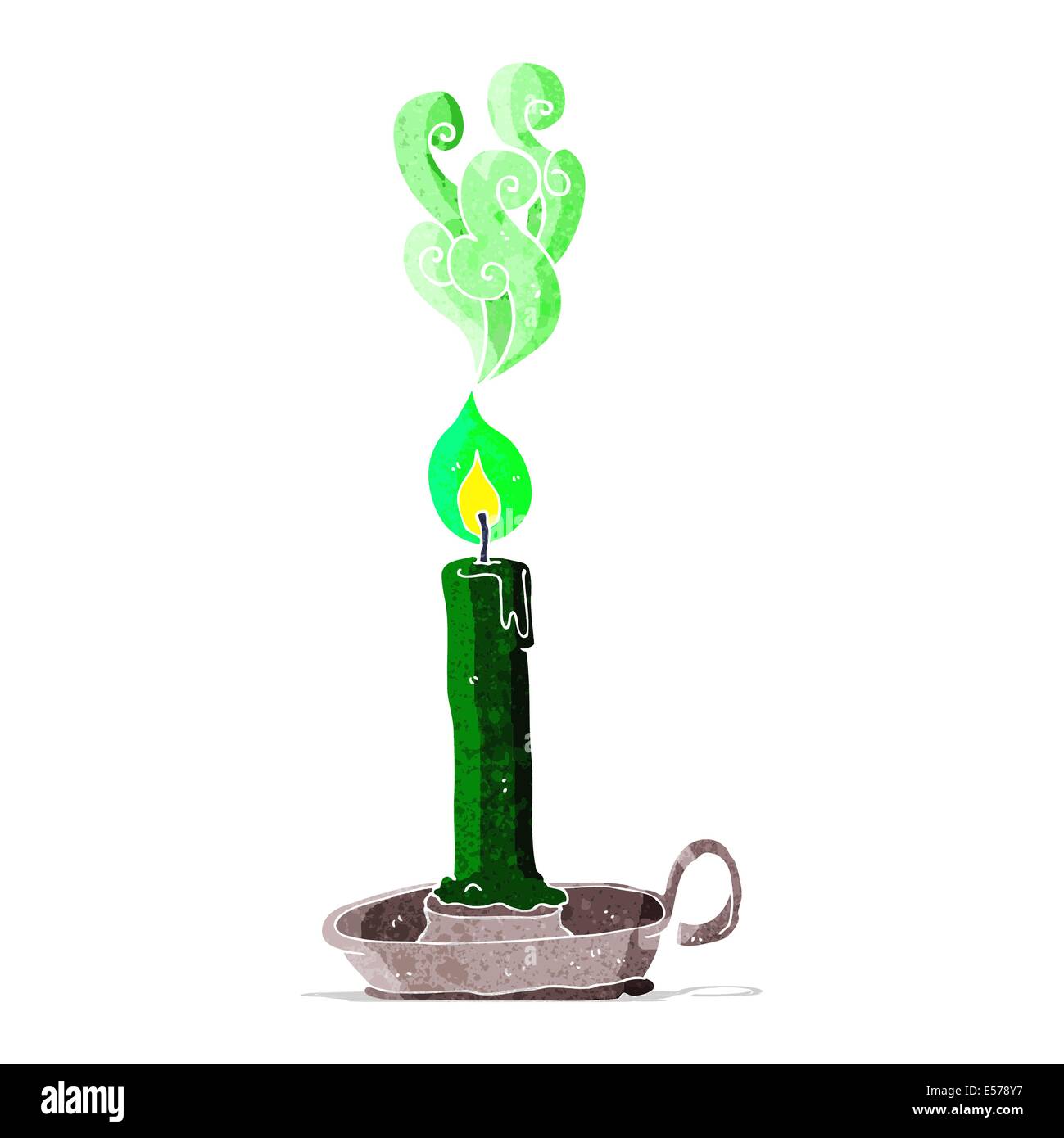 cartoon spooky candle Stock Vector Image & Art - Alamy