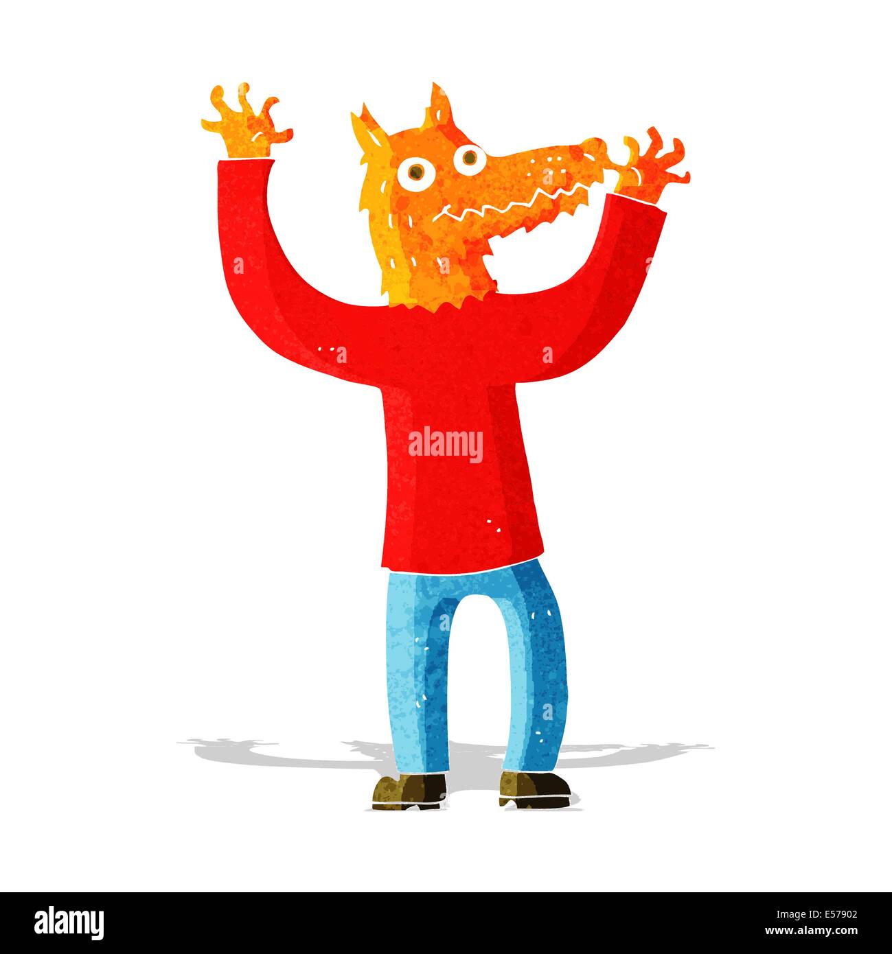 cartoon fox man Stock Vector Image & Art - Alamy