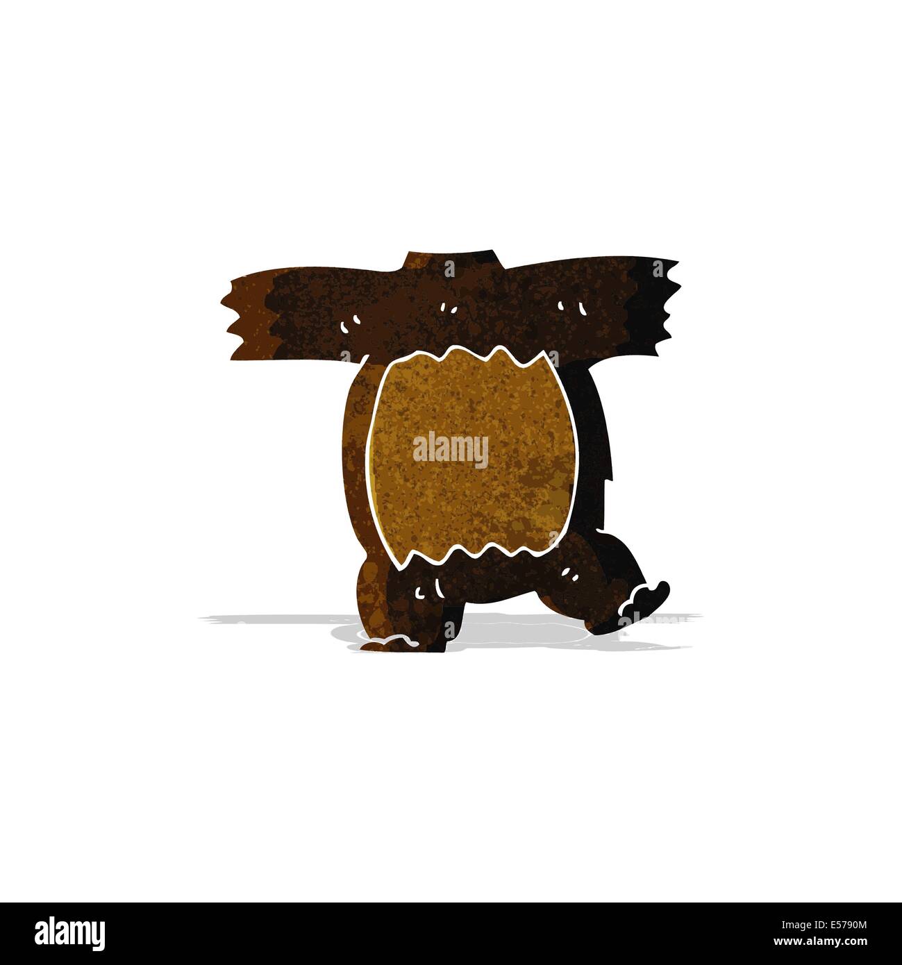 cartoon black bear body Stock Vector Image & Art - Alamy