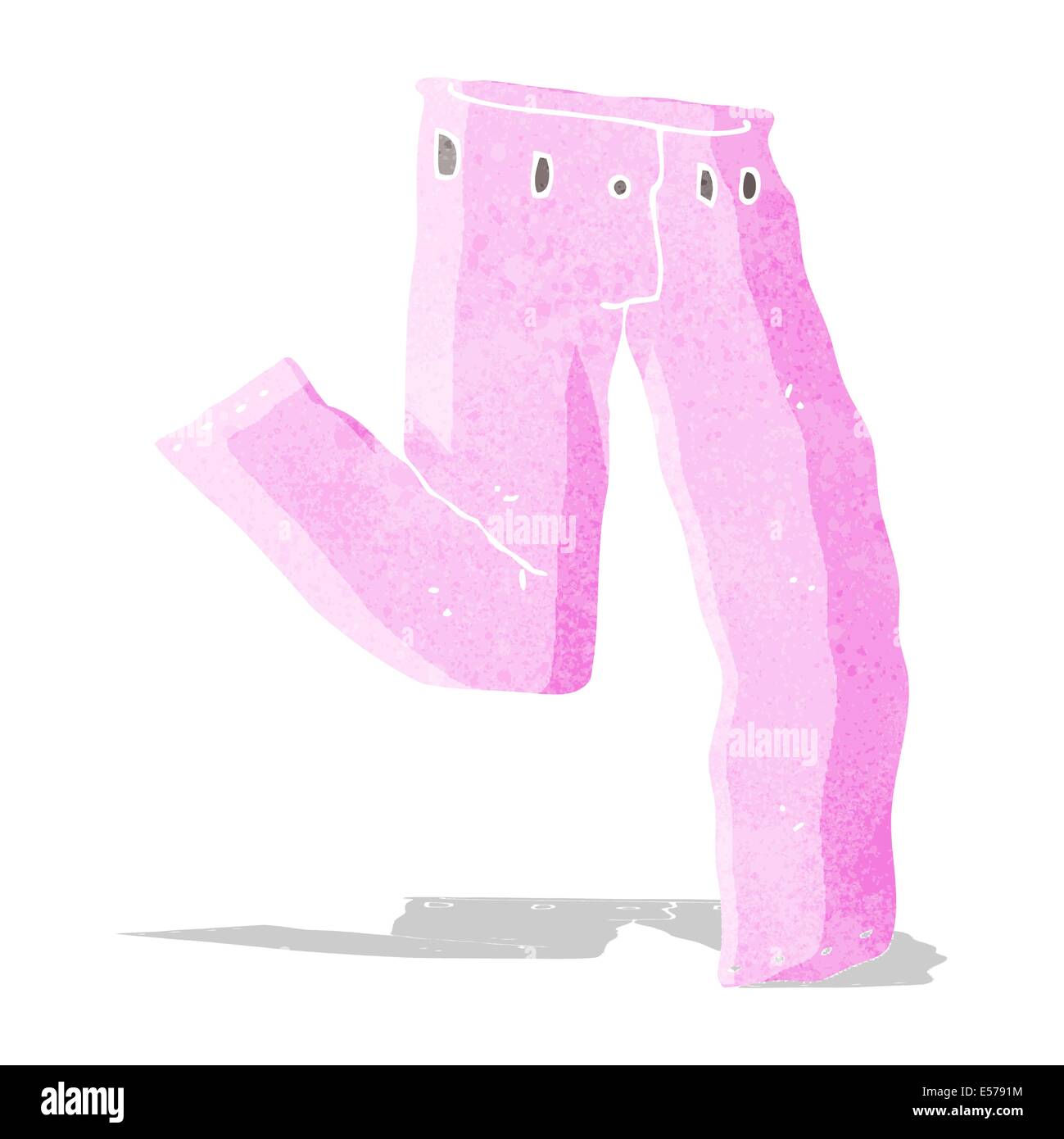 cartoon pair of pink pants Stock Vector Image & Art - Alamy