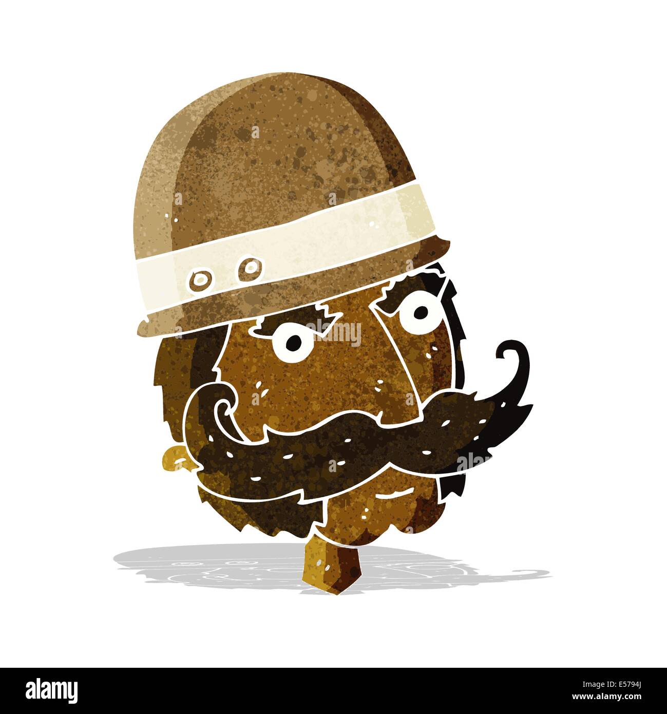 Mustache hunter Cut Out Stock Images & Pictures - Alamy