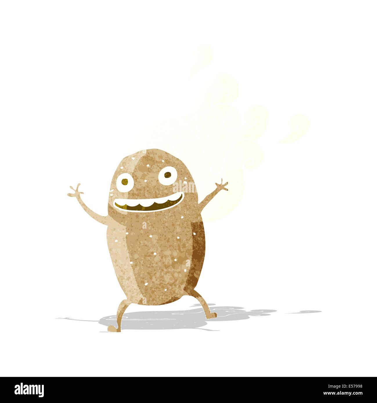 cartoon happy potato Stock Vector Image & Art - Alamy