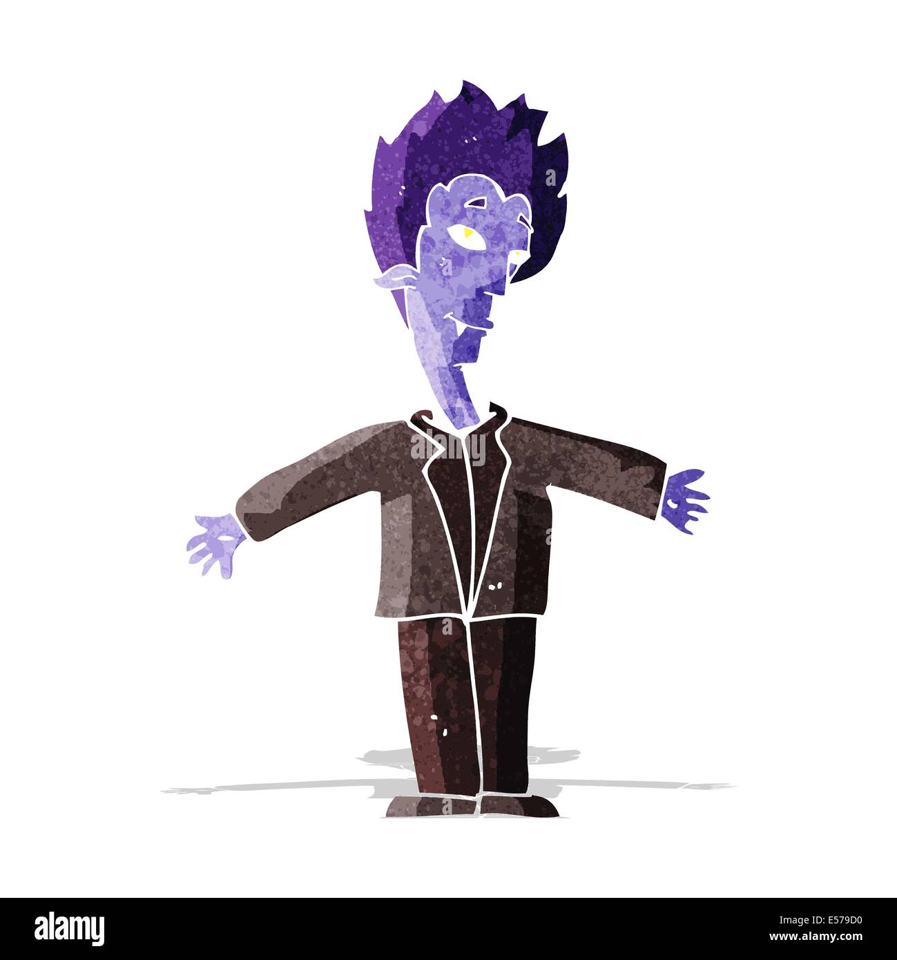 cartoon happy vampire Stock Vector Image & Art - Alamy