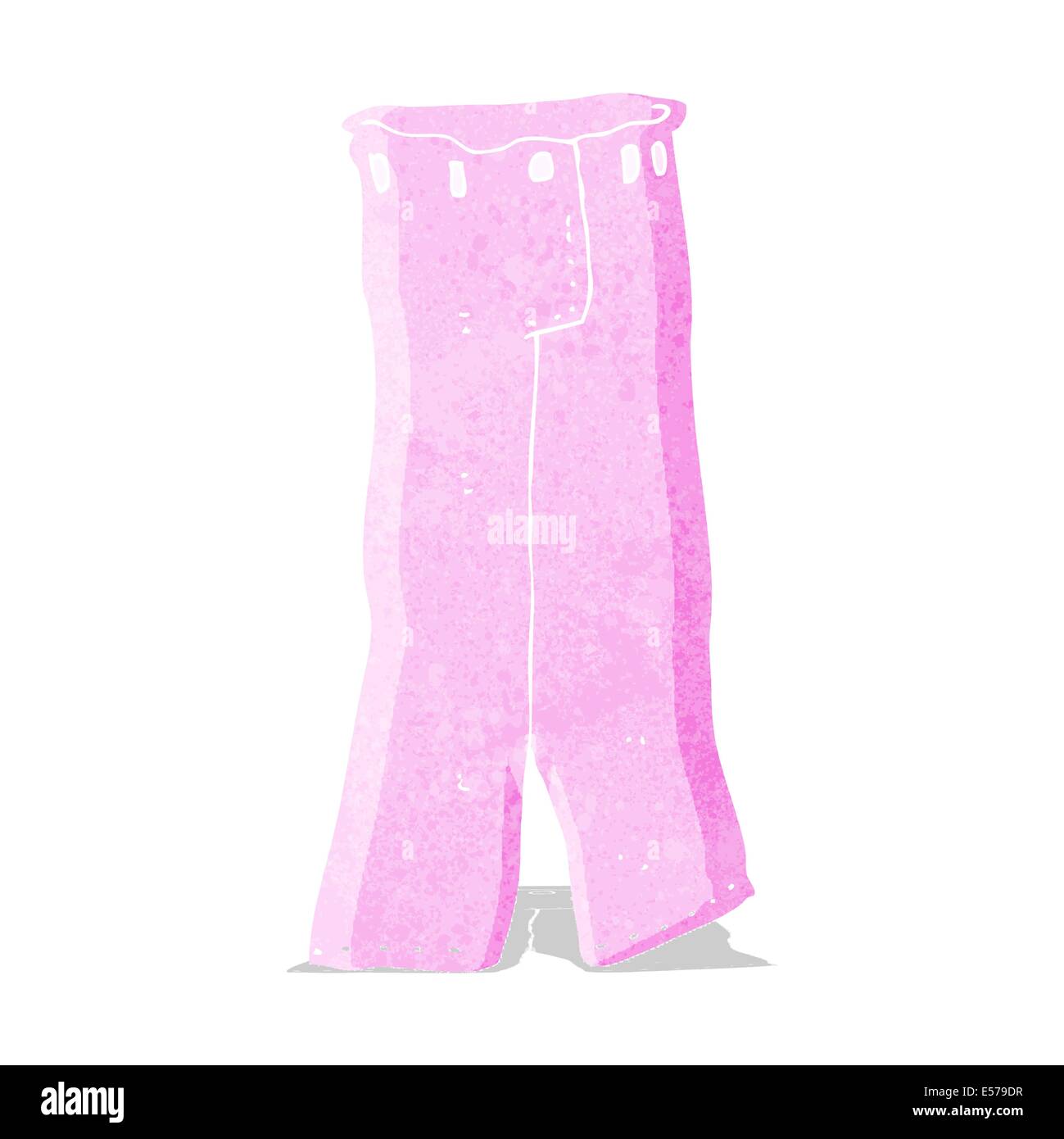 cartoon pair of pink pants Stock Vector Image & Art - Alamy