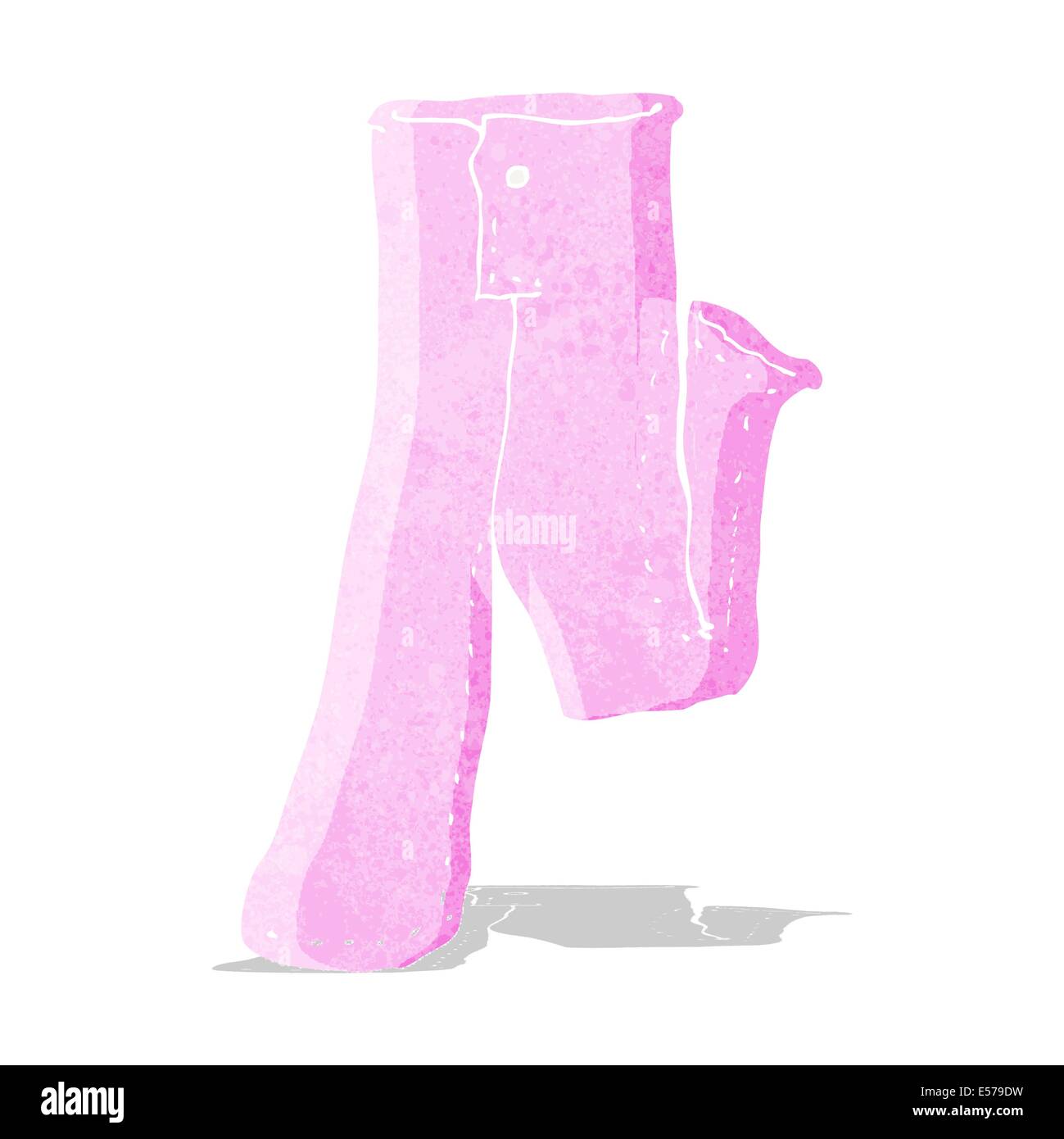 cartoon pair of pink pants Stock Vector Image & Art - Alamy