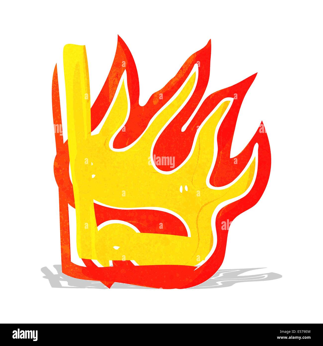 cartoon flaming letter Stock Vector Image & Art - Alamy