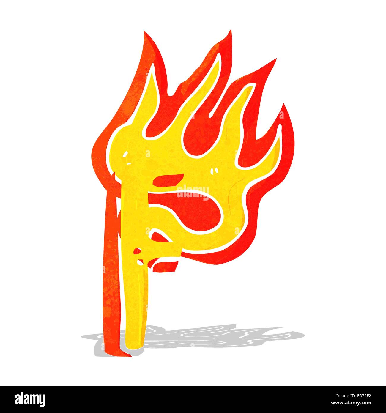 cartoon flaming letter Stock Vector Image & Art - Alamy