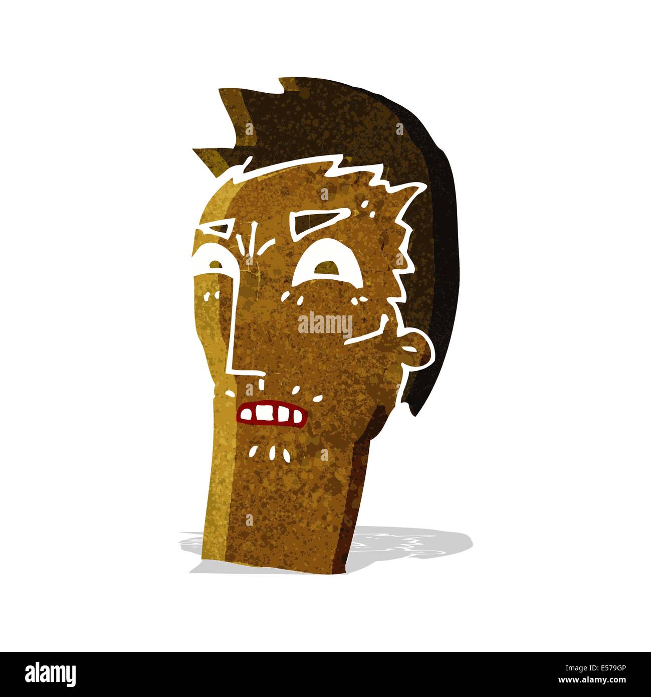 cartoon angry face Stock Vector Image & Art - Alamy