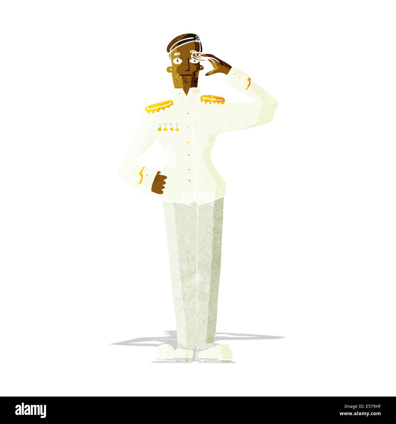 Cartoon military man in dress hi-res stock photography and images - Alamy