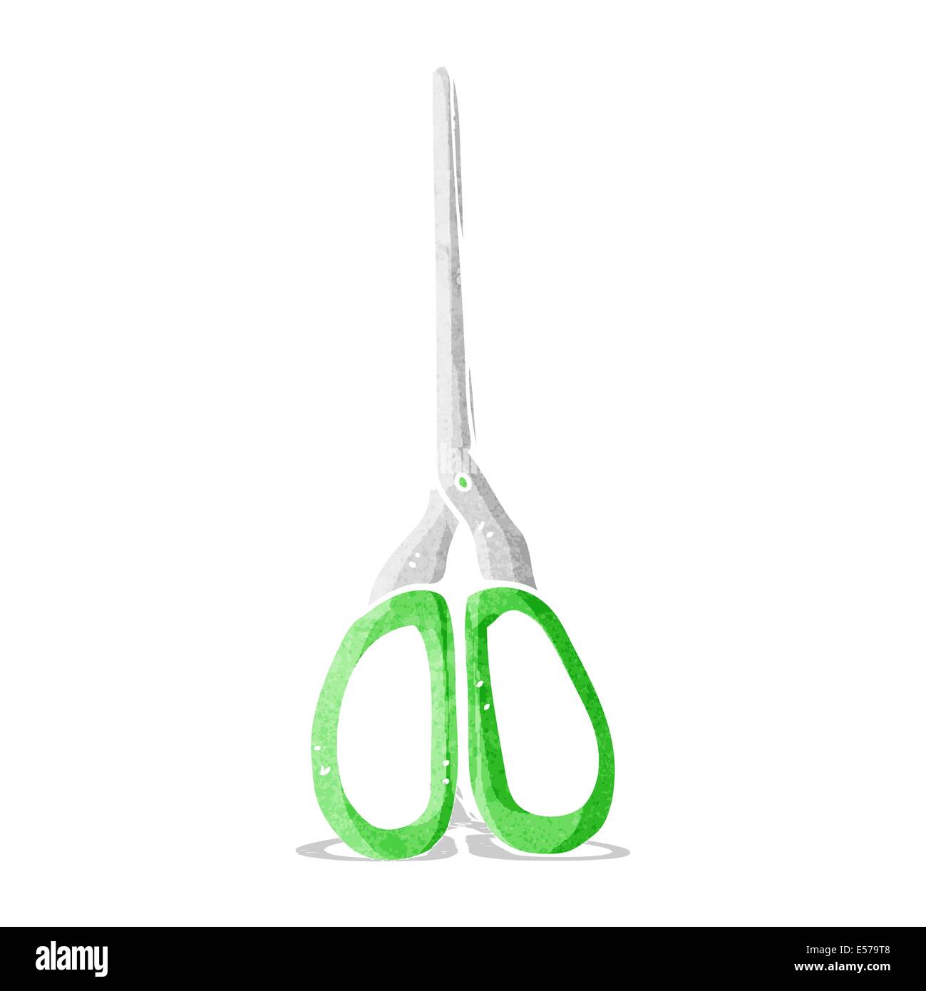 Cartoon illustration funny scissors Cut Out Stock Images & Pictures - Alamy