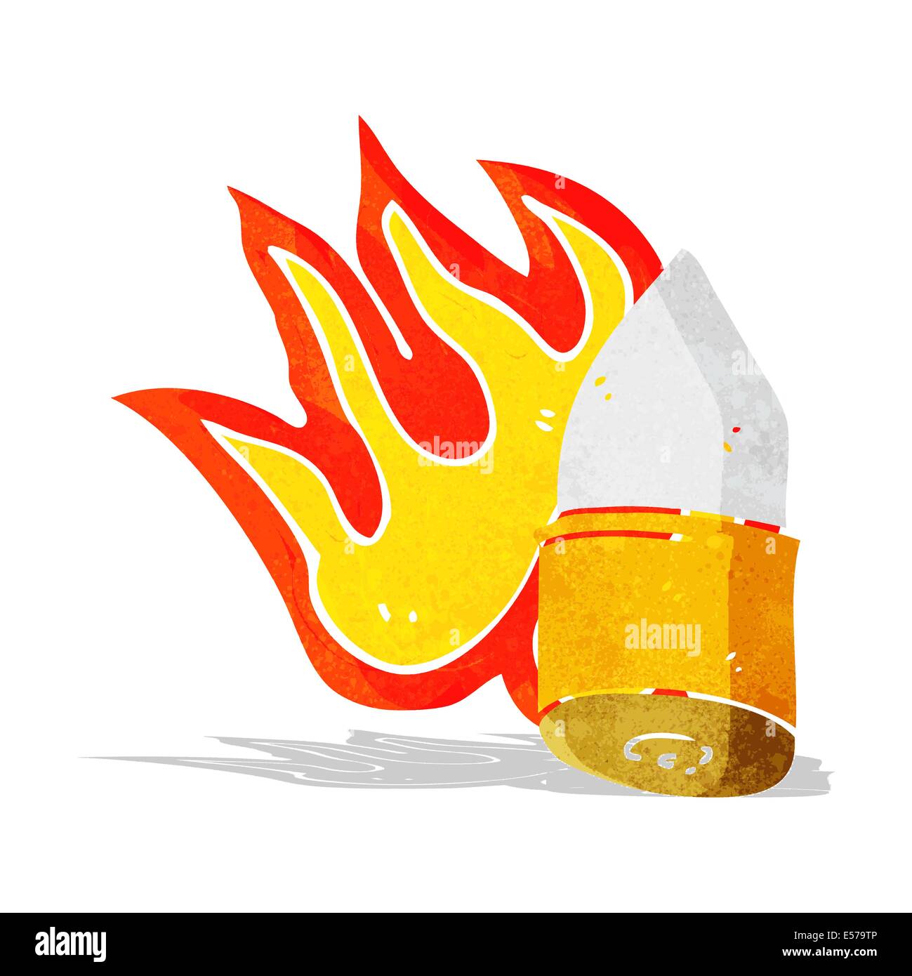 Cartoon bullet Cut Out Stock Images & Pictures - Alamy