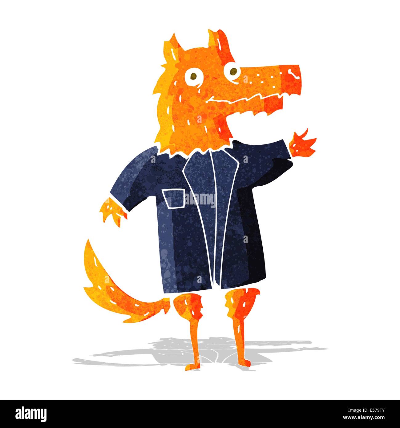 cartoon fox businessman Stock Vector Image & Art - Alamy