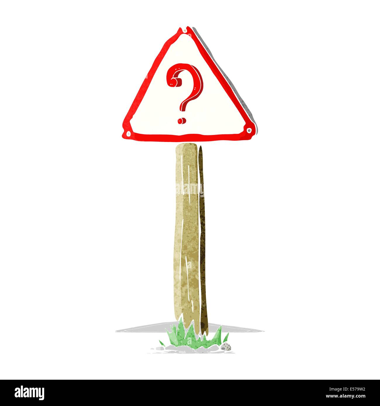 cartoon question mark sign Stock Vector Image & Art - Alamy