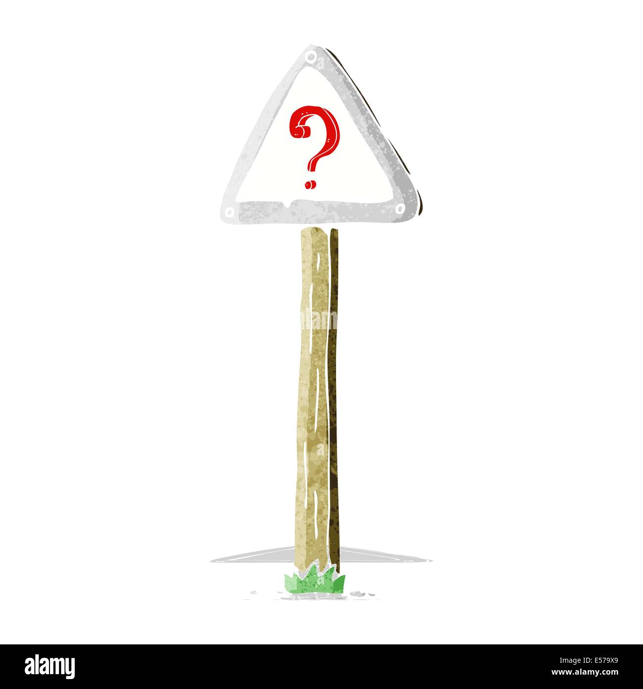 cartoon question mark sign Stock Vector Image & Art - Alamy
