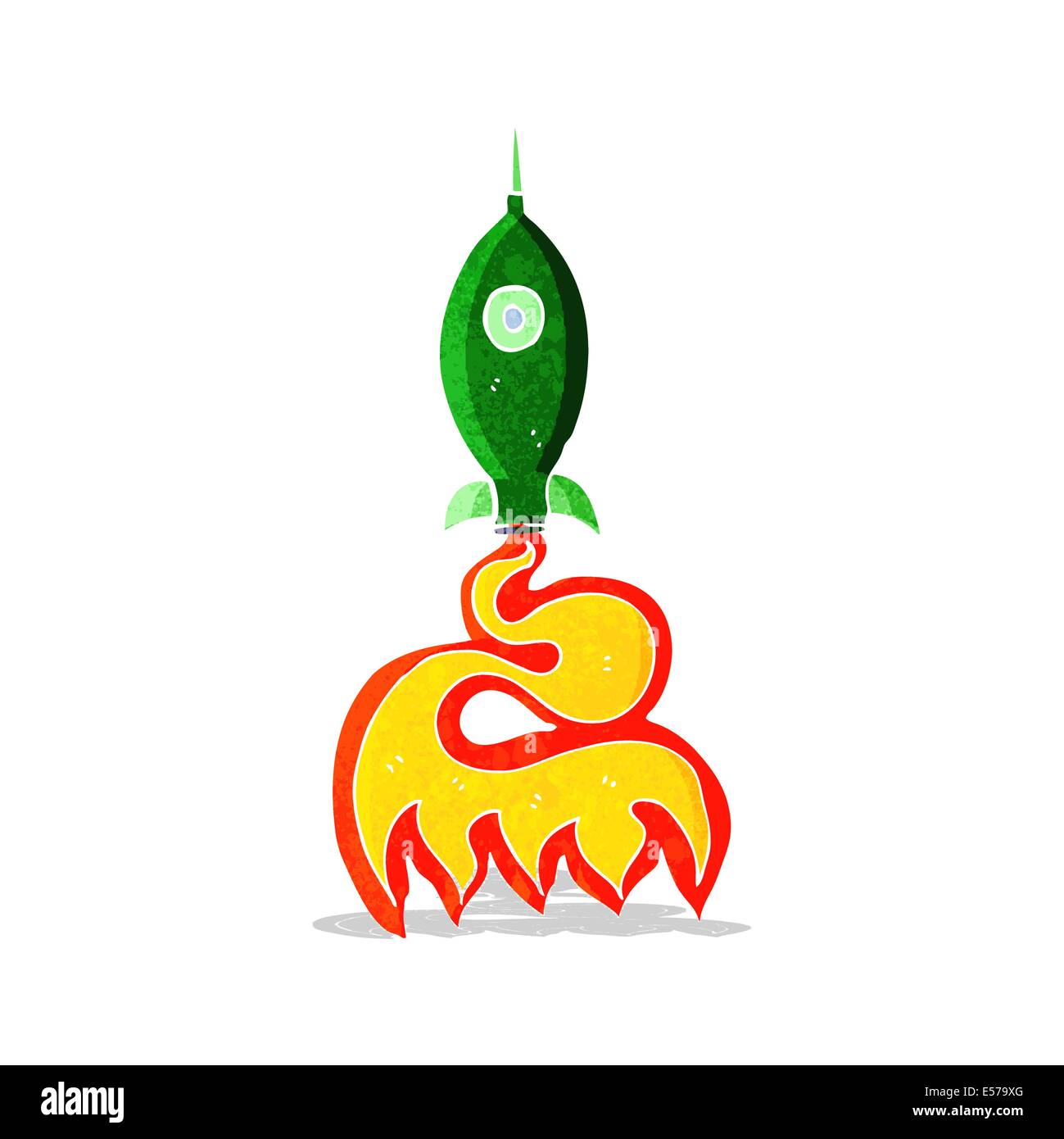 cartoon space rocket Stock Vector Image & Art - Alamy