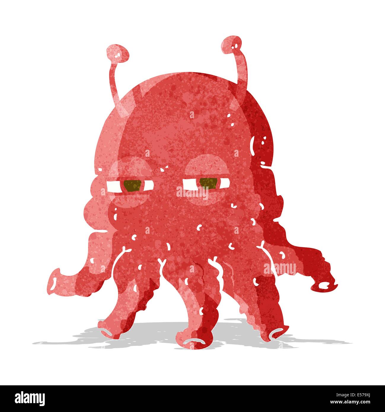 cartoon alien face Stock Vector Image & Art - Alamy