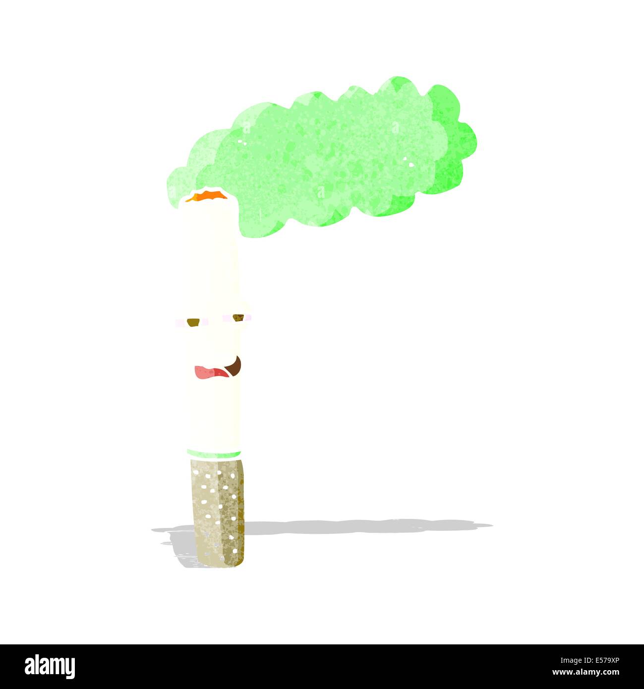 cartoon happy cigarette Stock Vector Image & Art - Alamy