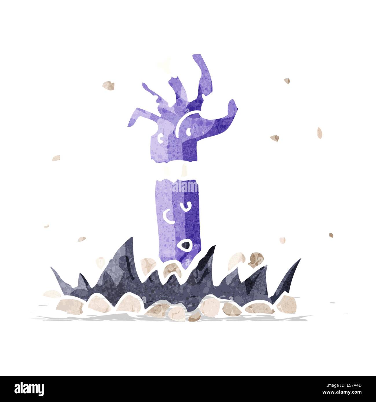 cartoon zombie arm Stock Vector Image & Art - Alamy