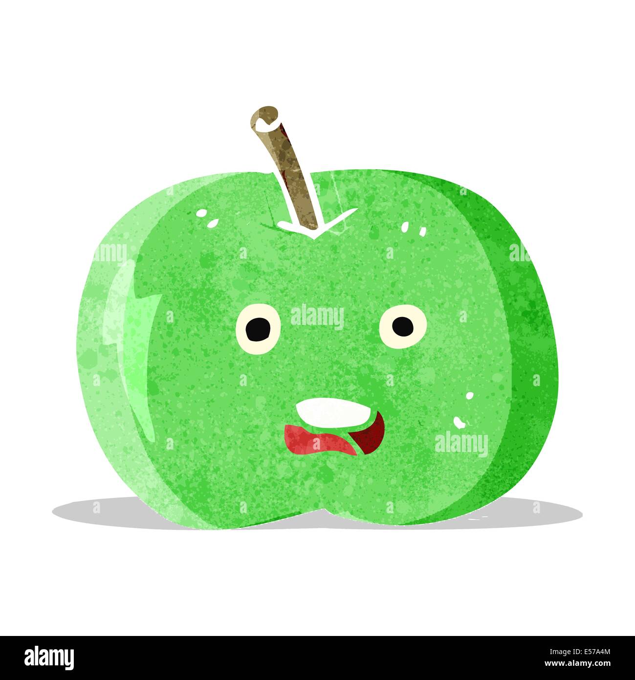 cartoon shiny apple Stock Vector Image & Art - Alamy
