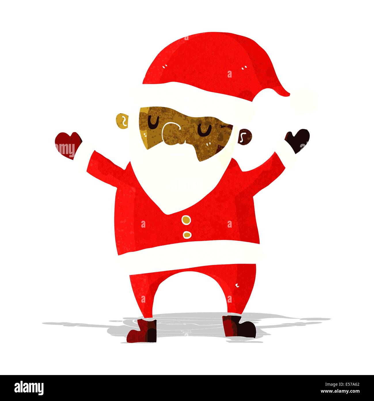 cartoon dancing santa Stock Vector Image & Art - Alamy