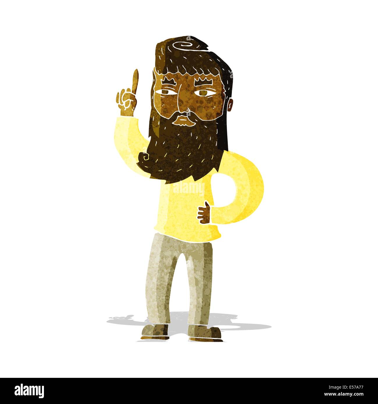 cartoon man with idea Stock Vector Image & Art - Alamy
