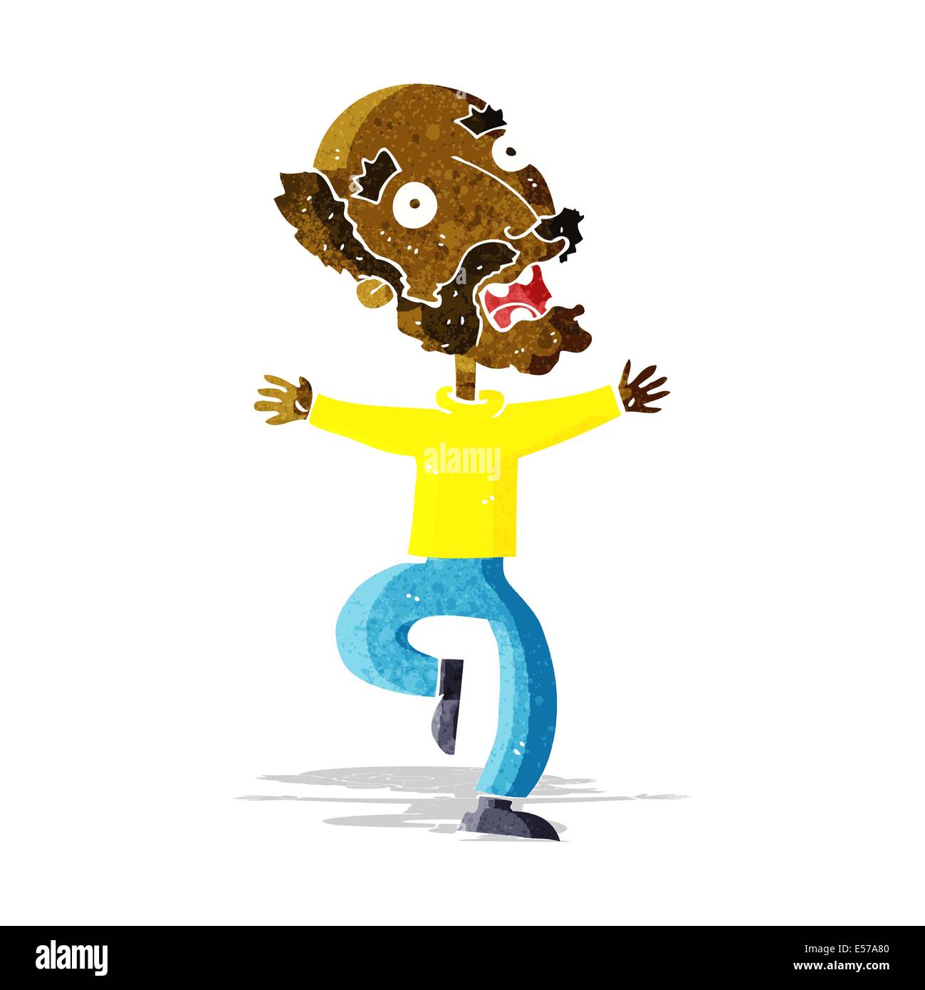 Stressed old man cartoon hi-res stock photography and images - Alamy