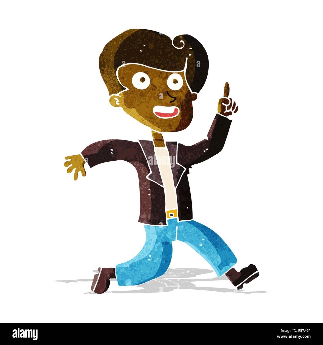 cartoon man with great idea Stock Vector Image & Art - Alamy