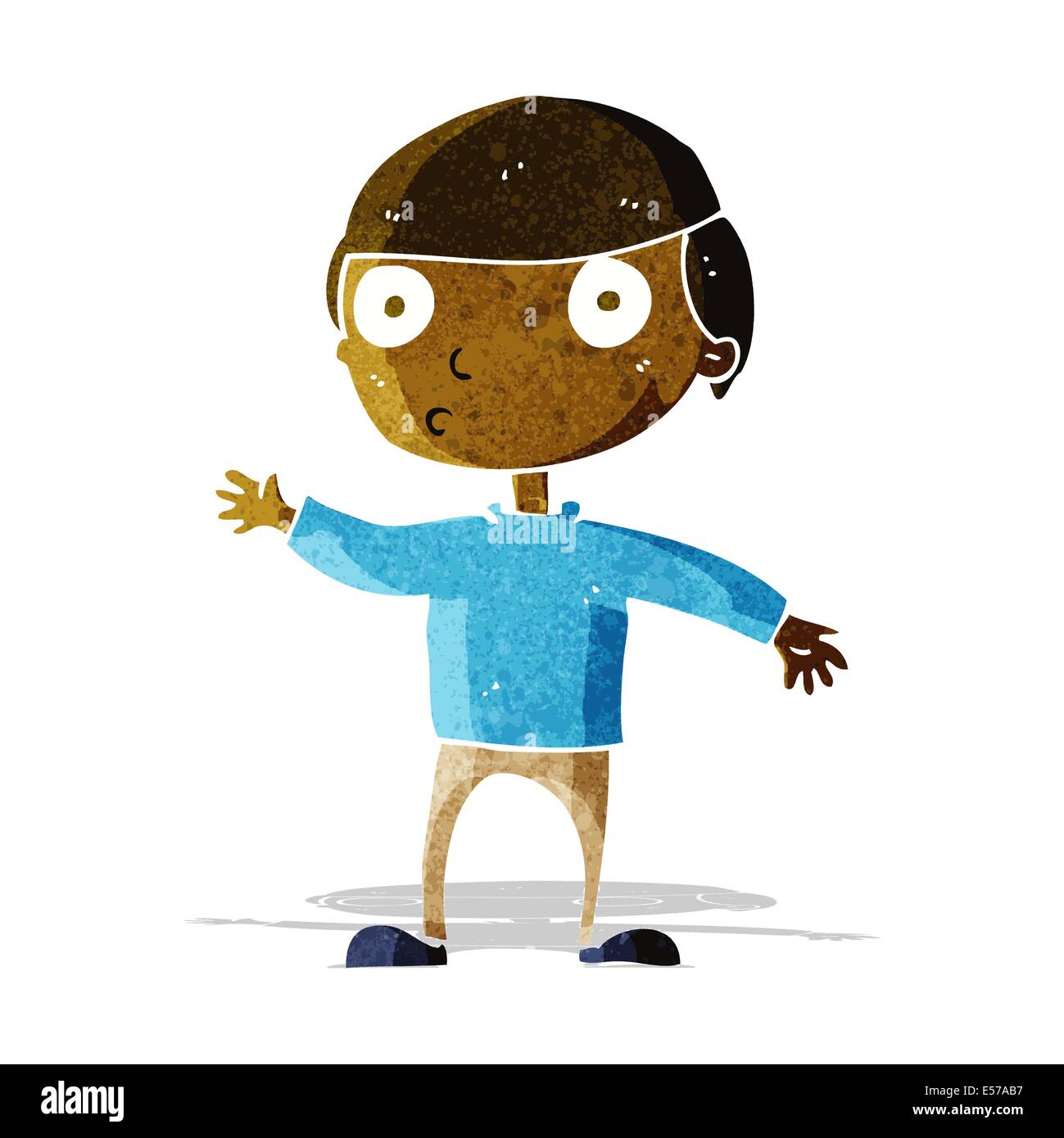 cartoon waving man Stock Vector Image & Art - Alamy