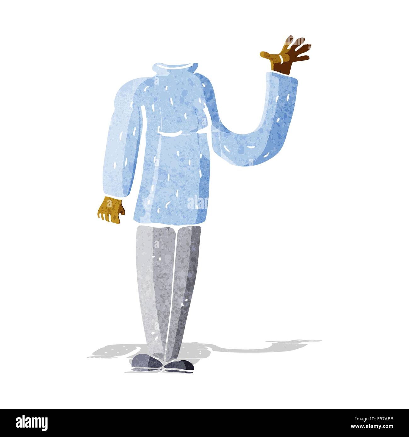 cartoon headless body (mix and match cartoons or add own photo Stock ...