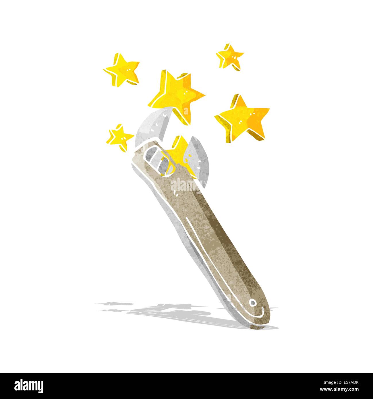 Cartoon adjustable spanner Stock Vector Images - Alamy