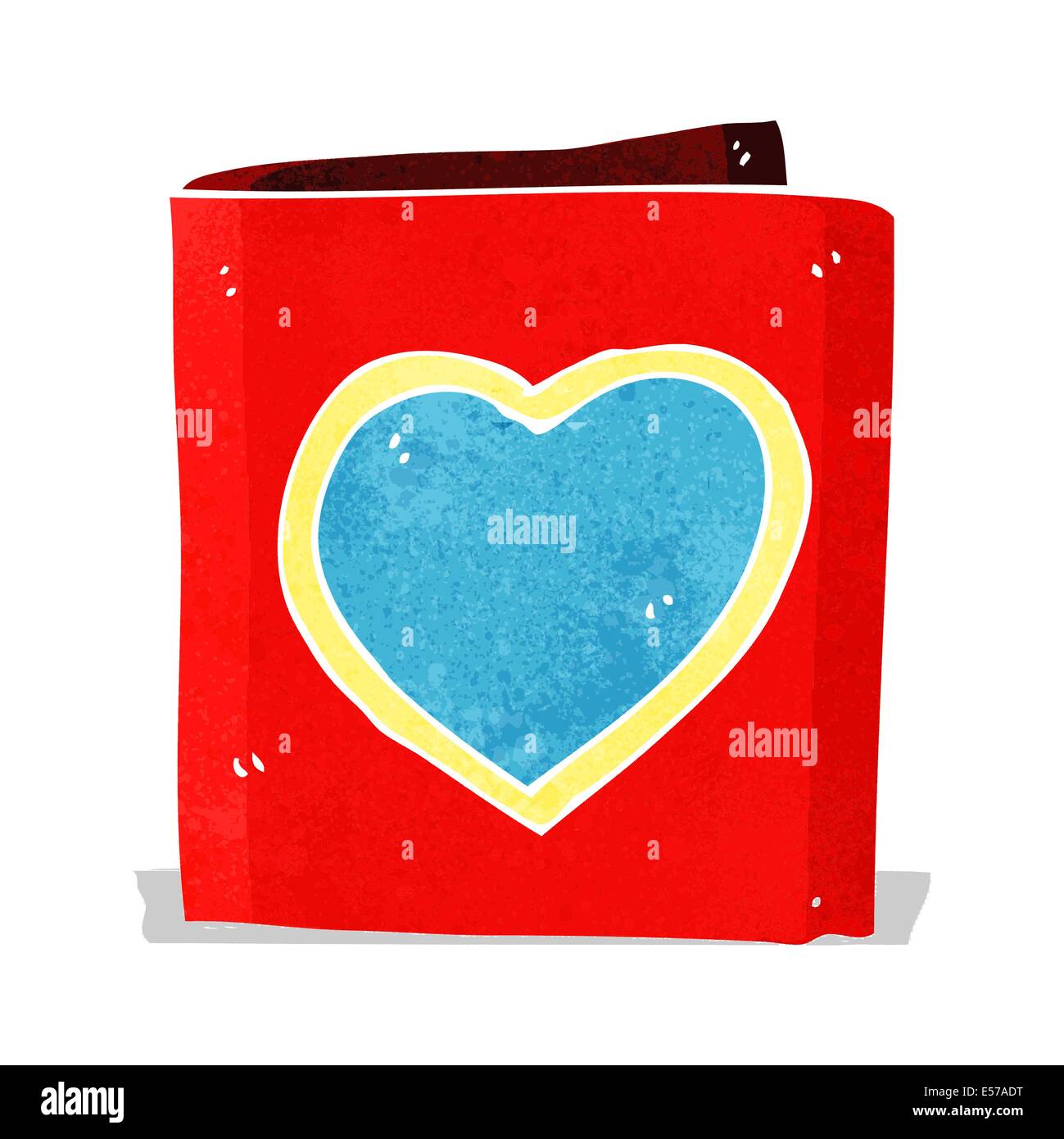 cartoon love heart card Stock Vector Image & Art - Alamy