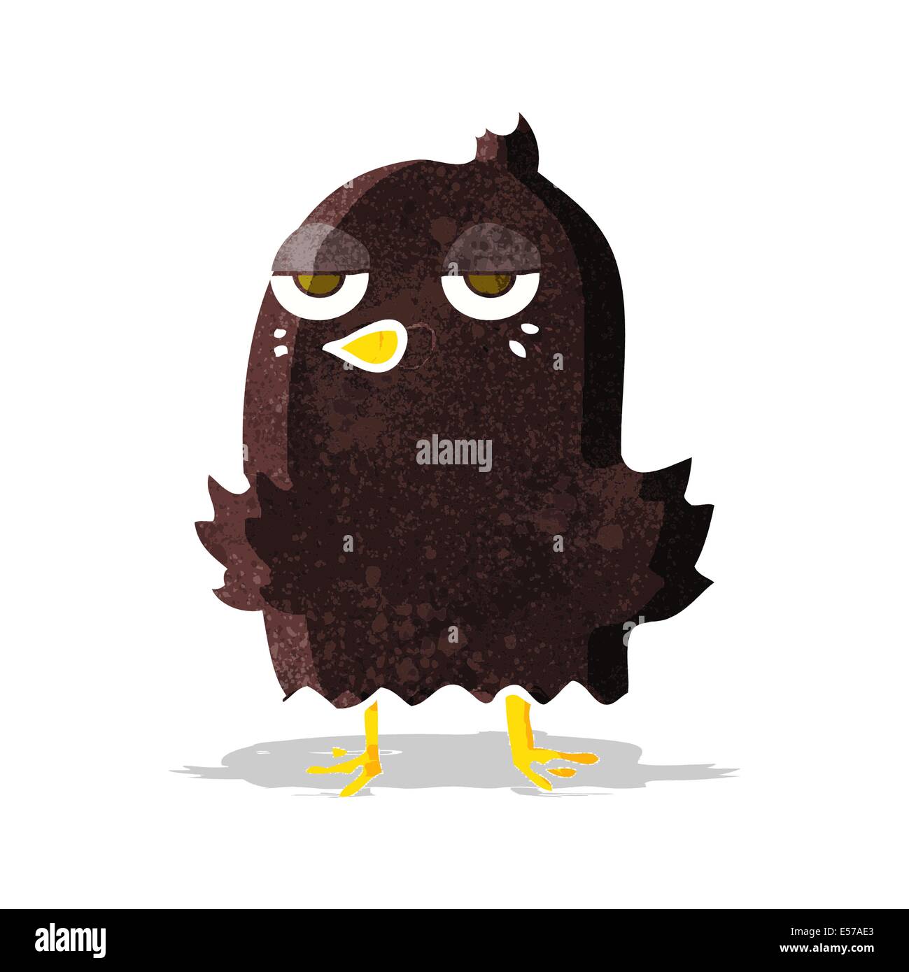 Cartoon Bored Bird High Resolution Stock Photography and Images - Alamy
