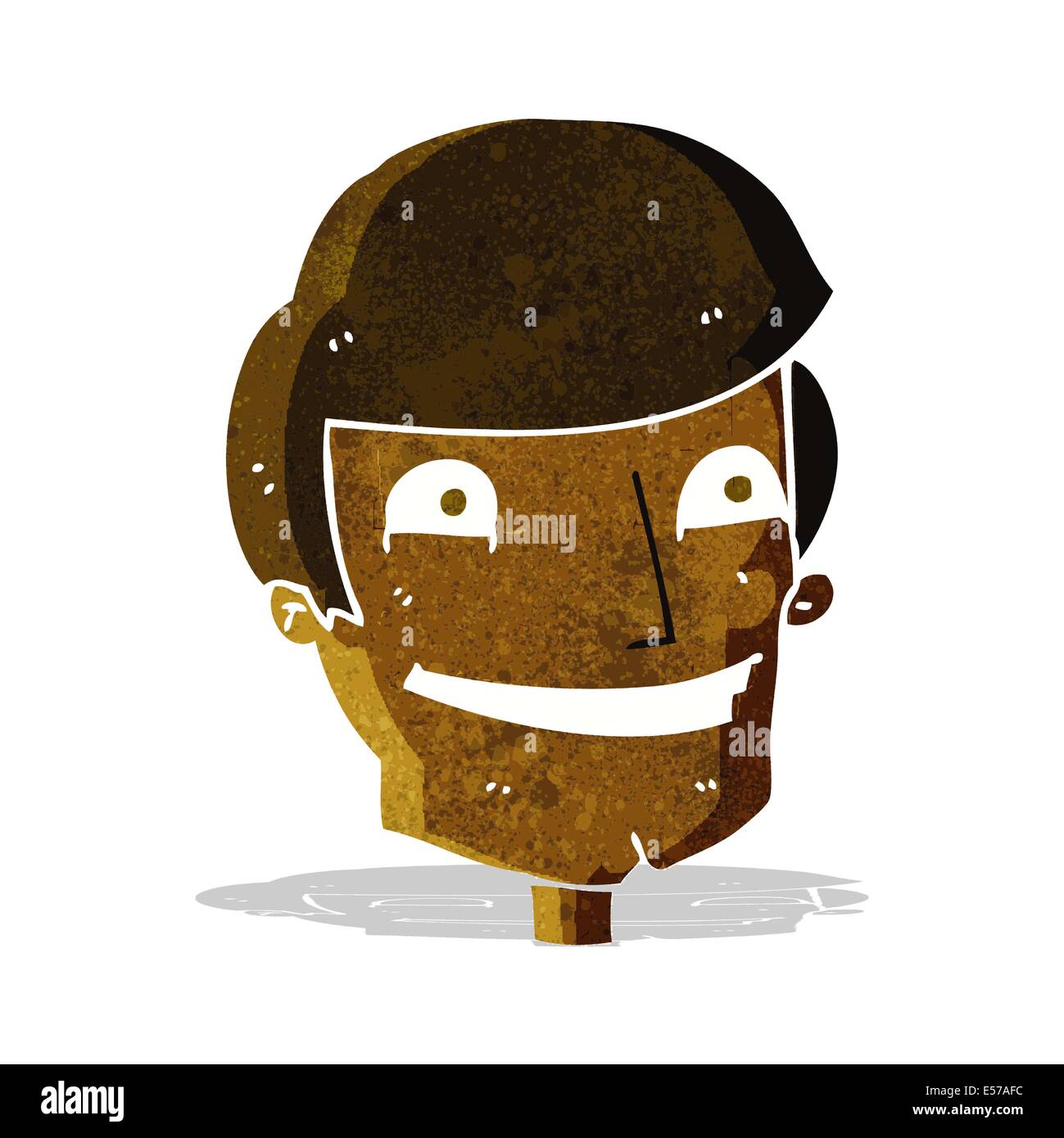 cartoon grinning man Stock Vector Image & Art - Alamy