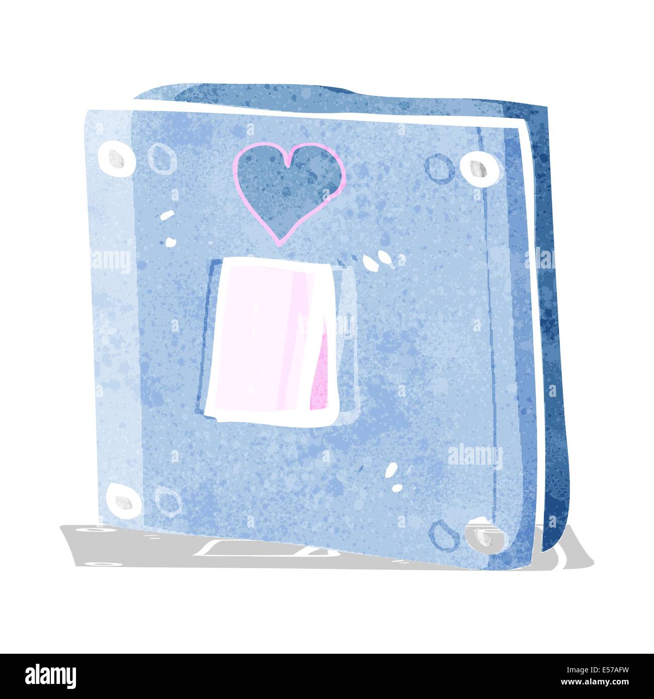 Cartoon turn on light switch Cut Out Stock Images & Pictures - Alamy