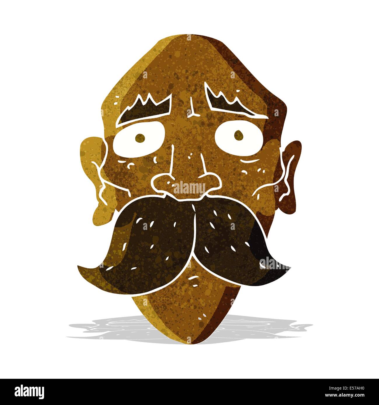 Cartoon sad old man Cut Out Stock Images & Pictures - Alamy