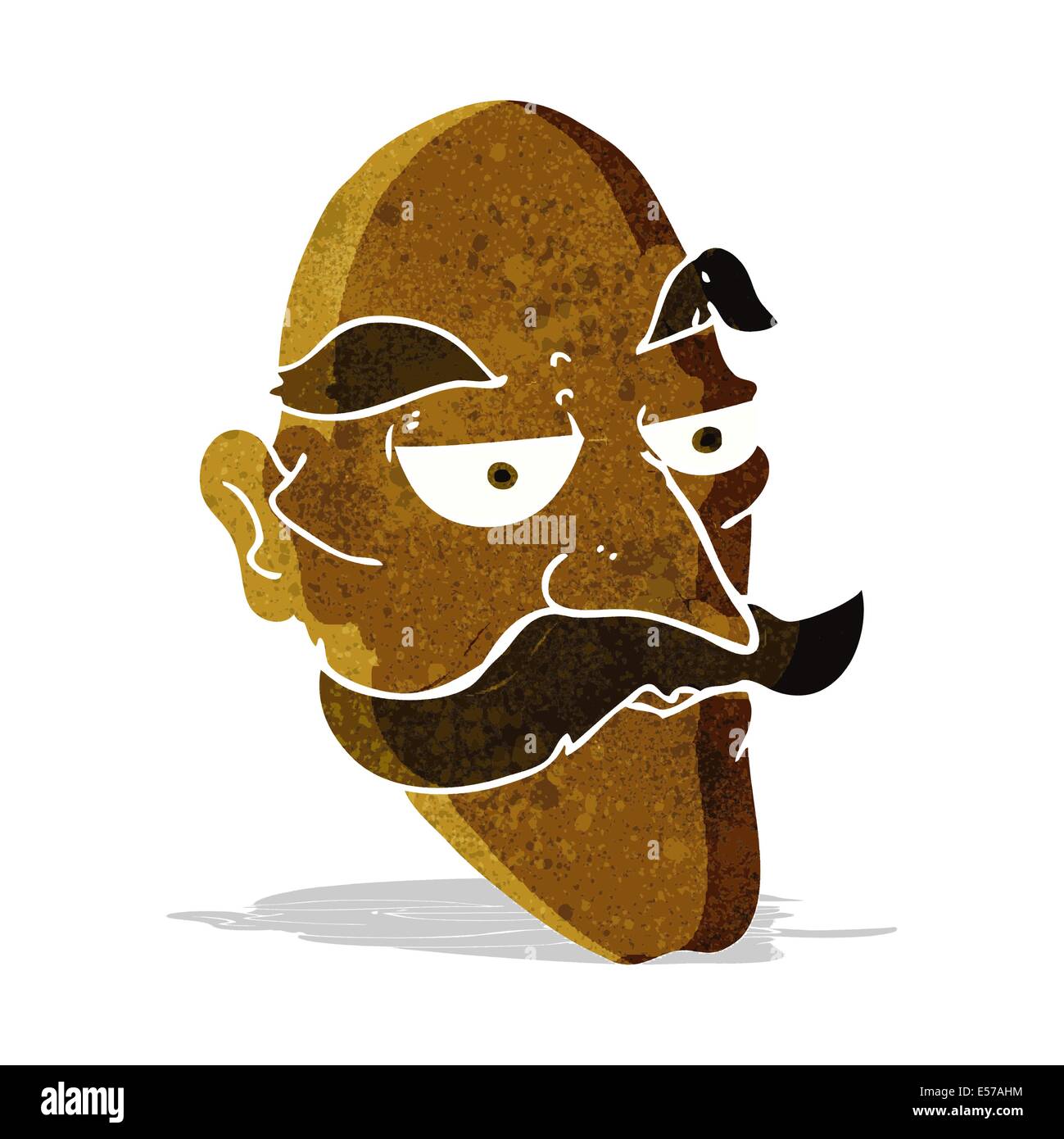 cartoon old man face Stock Vector Image & Art - Alamy