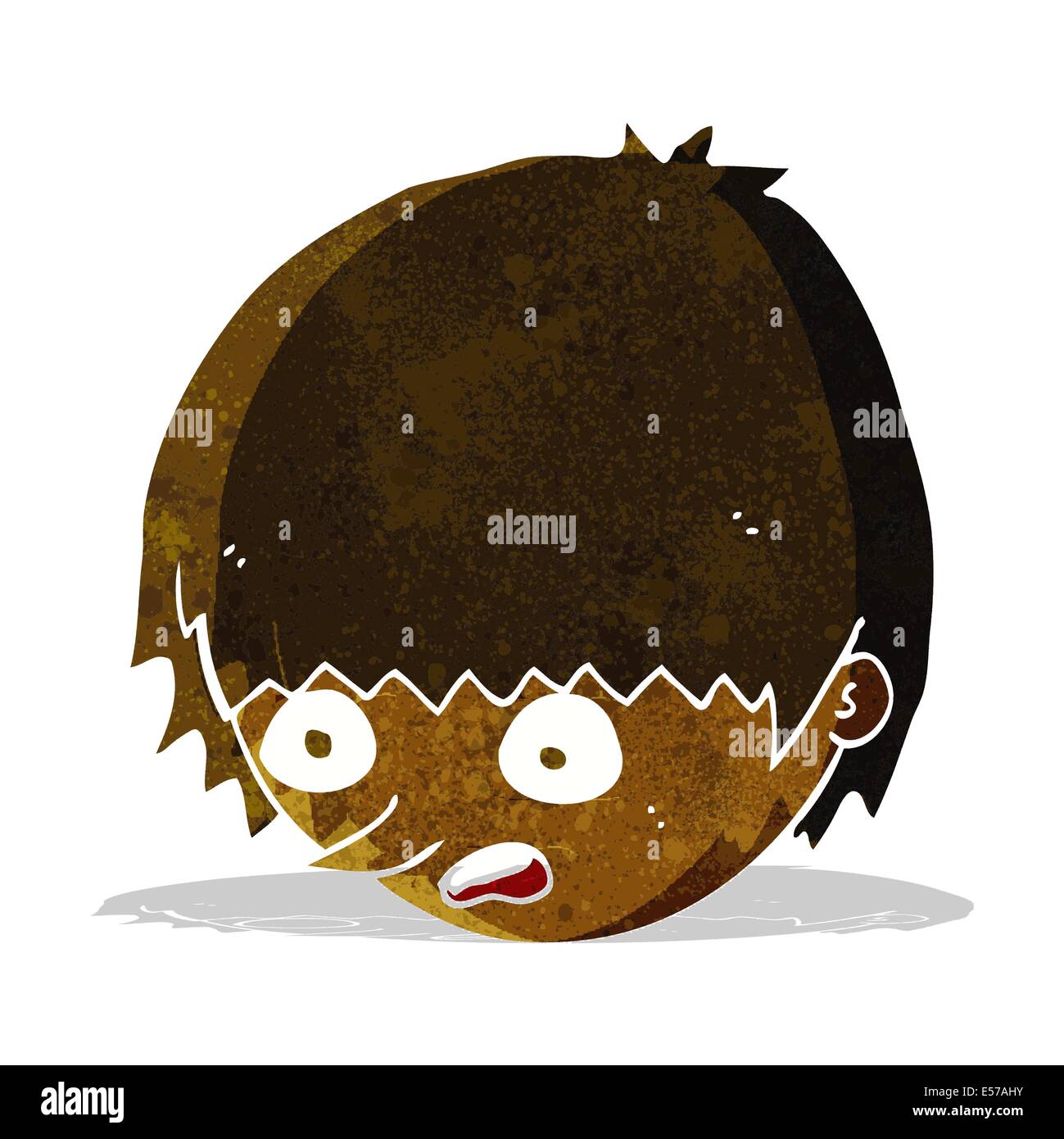 cartoon stressed face Stock Vector Image & Art - Alamy