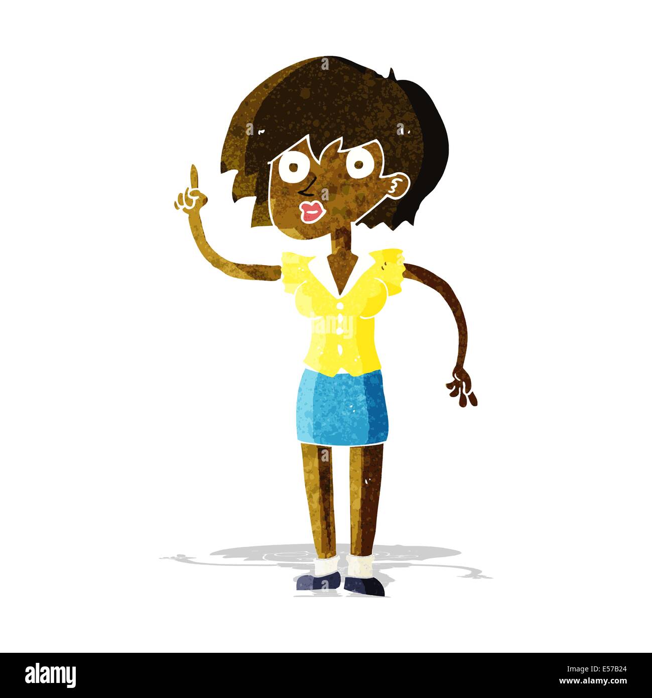 cartoon woman with question Stock Vector Image & Art - Alamy