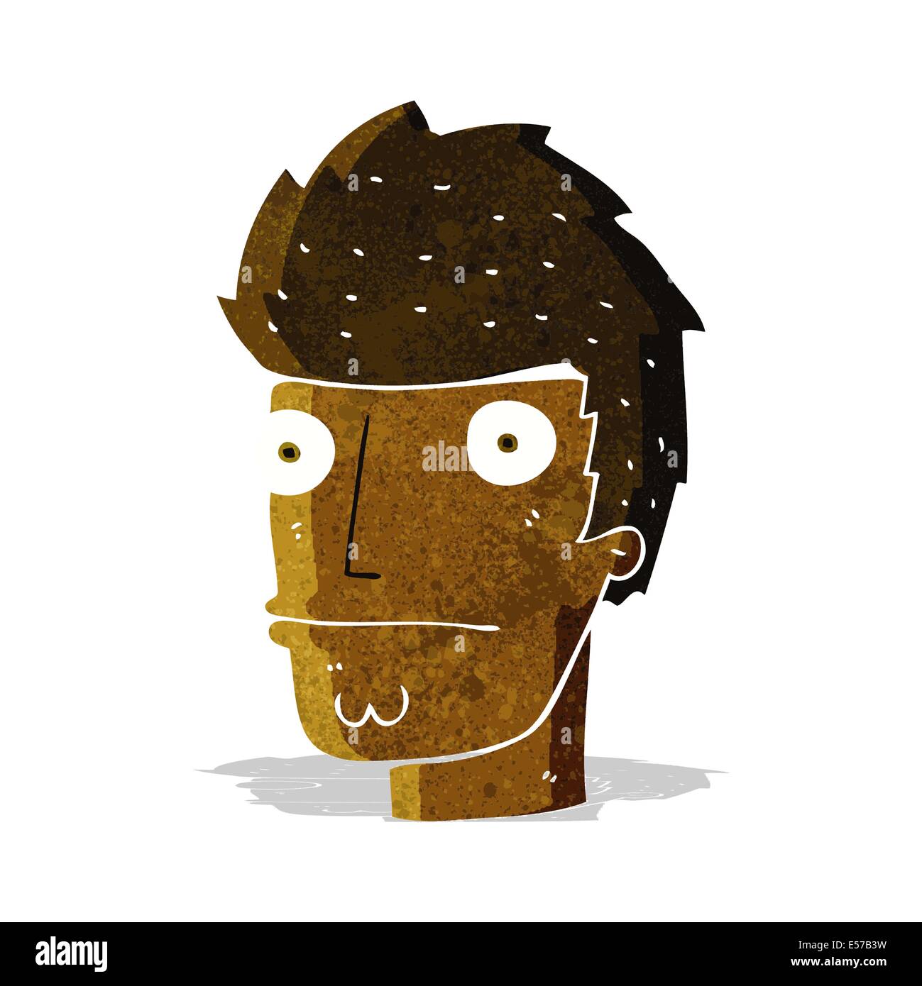 cartoon nervous man Stock Vector Image & Art - Alamy