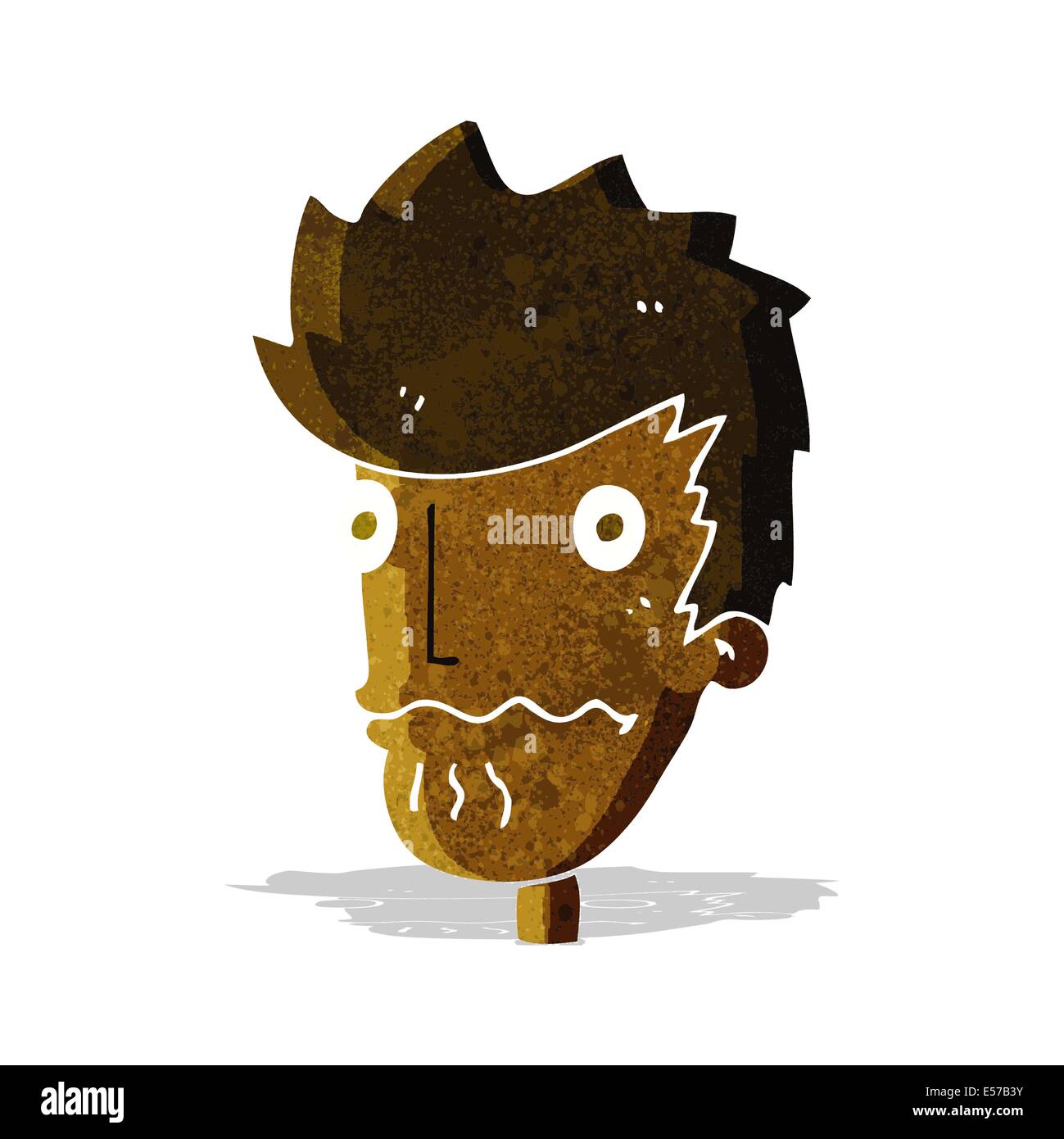 cartoon nervous man Stock Vector Image & Art - Alamy