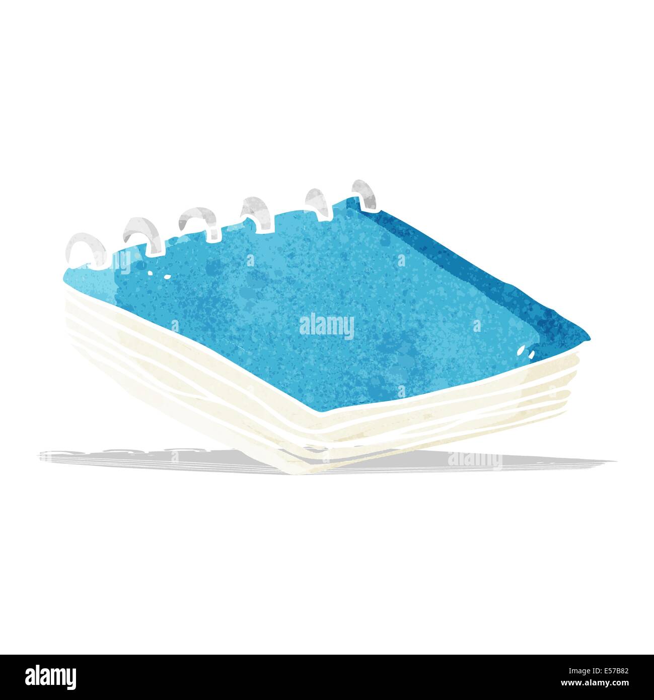 Ring bound notepad Stock Vector Images - Alamy