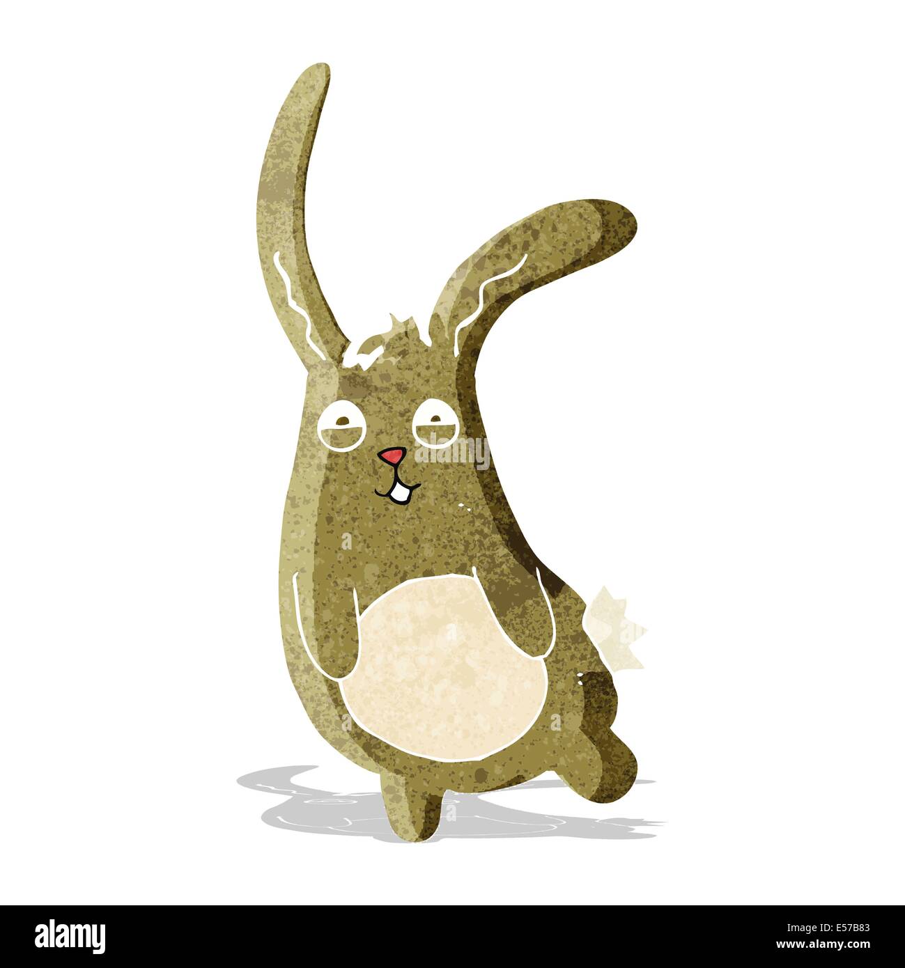 funny cartoon rabbit Stock Vector Image & Art - Alamy