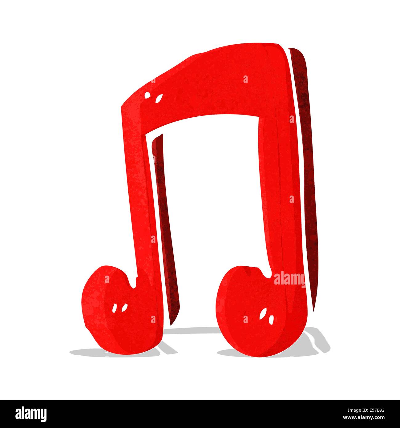 cartoon musical note Stock Vector Image & Art - Alamy