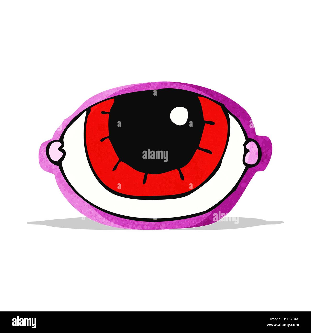 cartoon staring eye Stock Vector Image & Art - Alamy