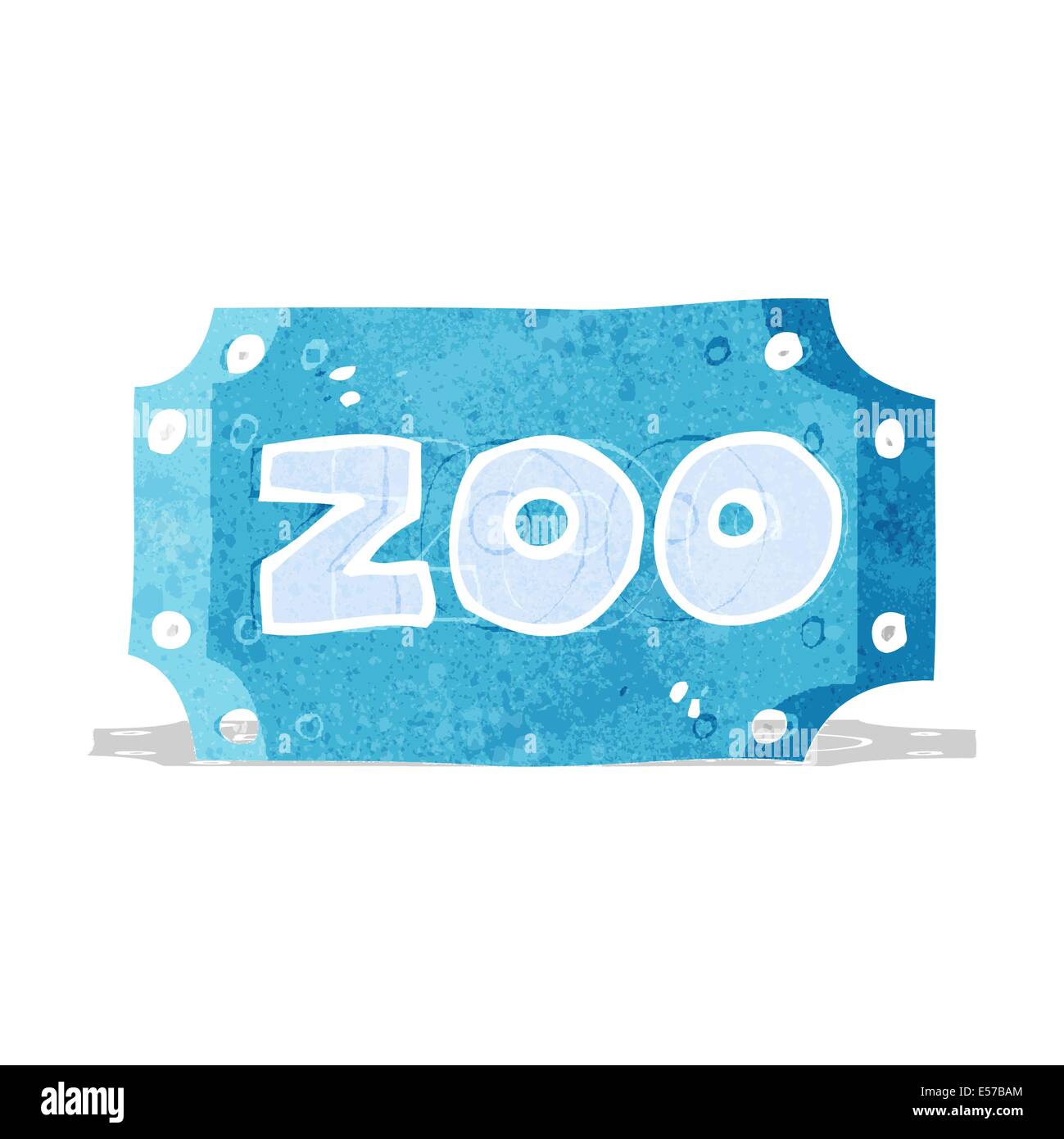 cartoon zoo sign Stock Vector Image & Art - Alamy