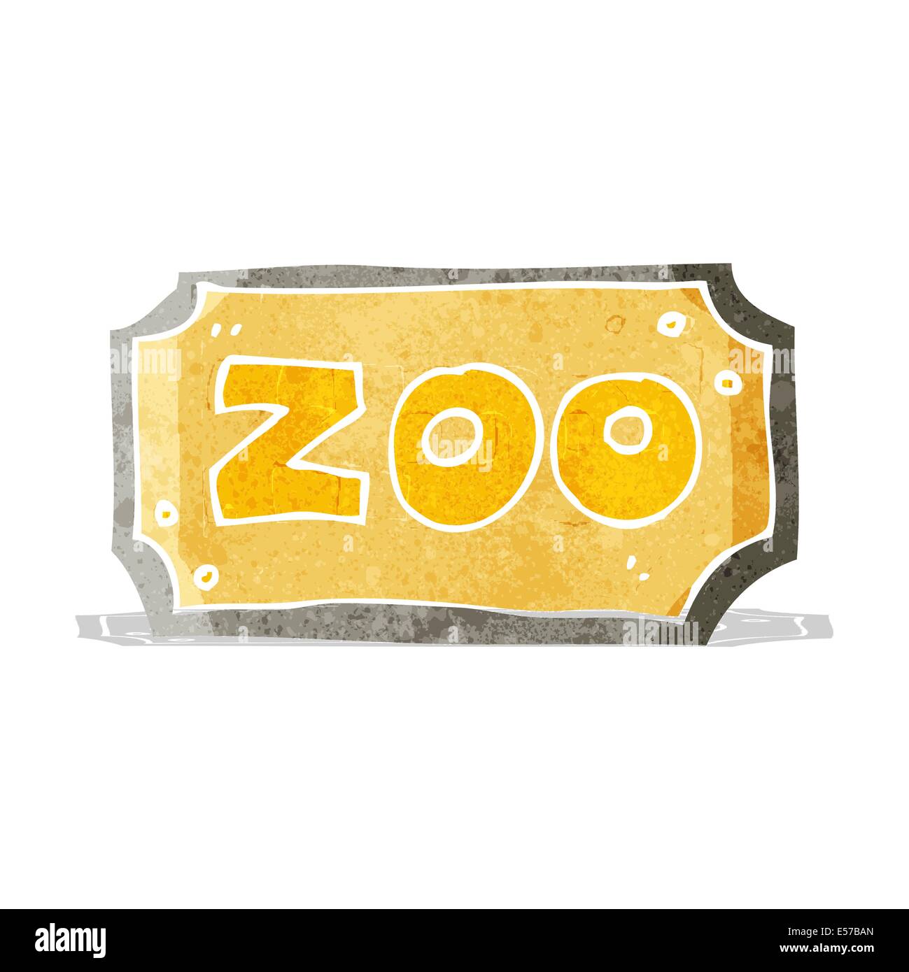 cartoon zoo sign Stock Vector Image & Art - Alamy