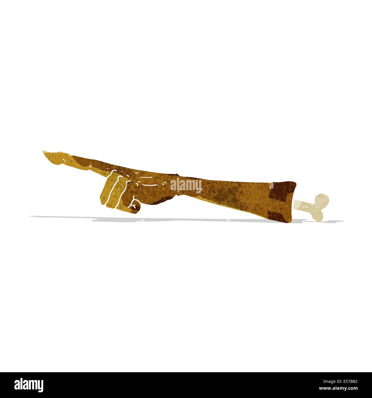 cartoon pointing arm Stock Vector Image & Art - Alamy