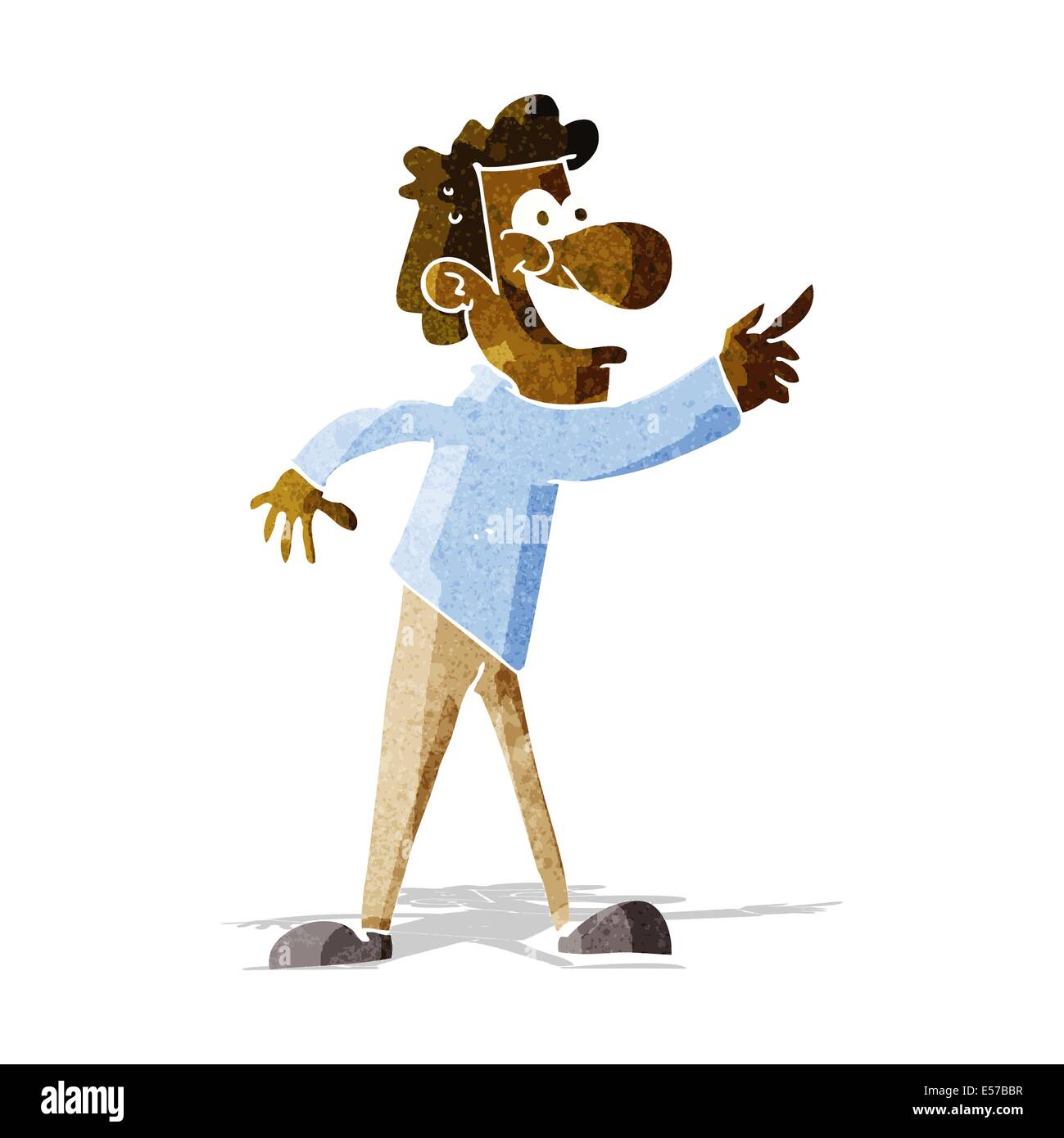 cartoon man pointing and laughing Stock Vector Image & Art - Alamy