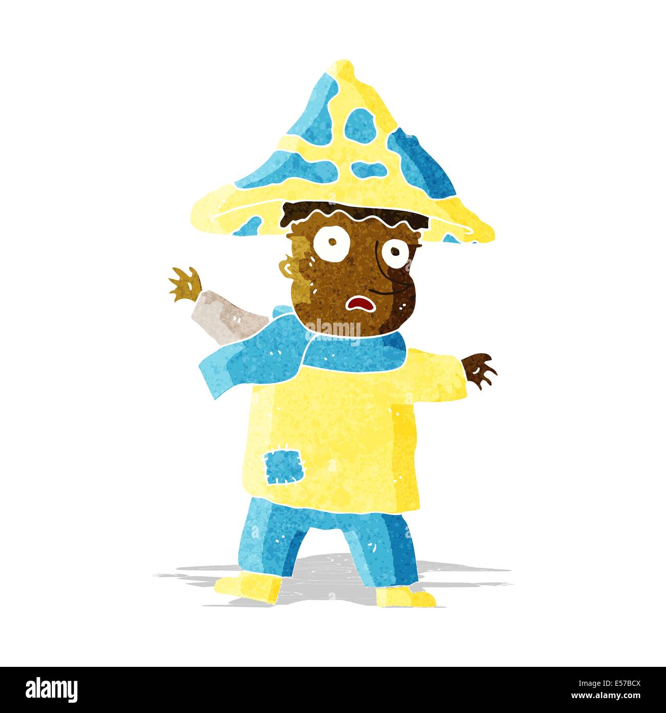 cartoon magical mushroom man Stock Vector Image & Art - Alamy