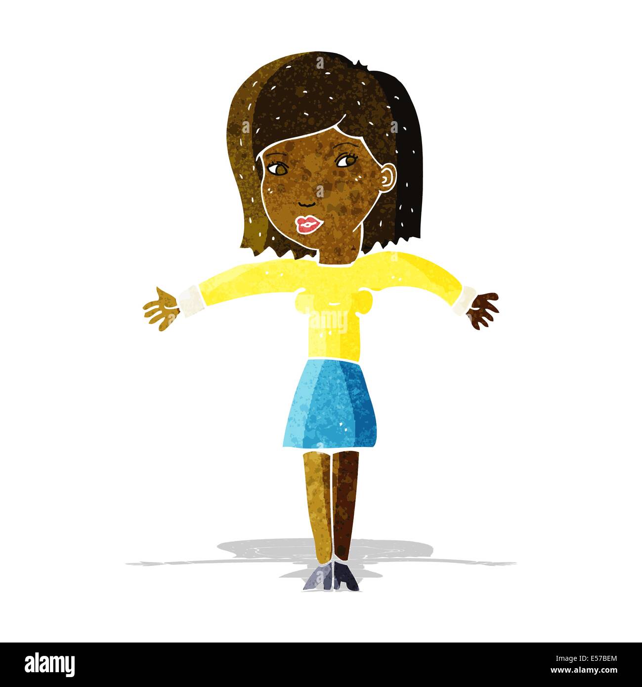 Shrugging shoulders vector hi-res stock photography and images - Alamy